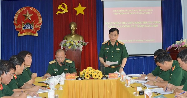 Viện trưởng Viện KSQS Trung ương kiểm tra công tác tại Viện KSQS Quân ...