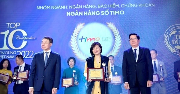 Ngân hàng số Timo được vinh danh trong TOP 100 Sản phẩm - Dịch vụ Tin ...